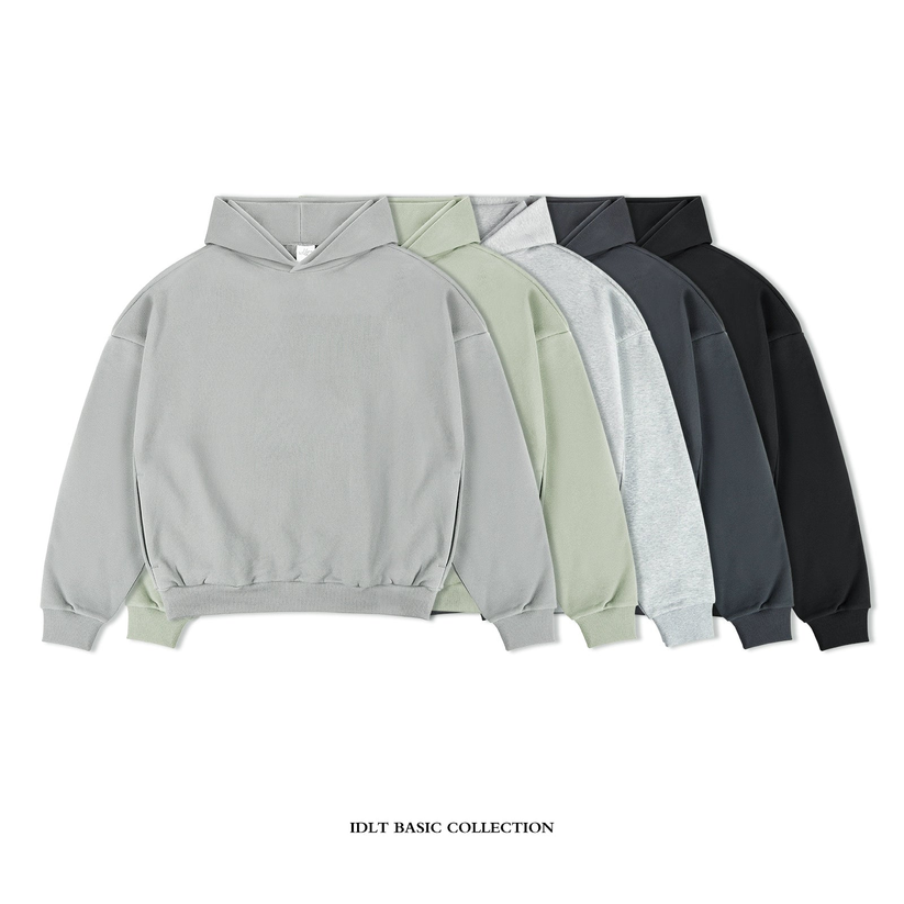 Basic Loose Drop Shoulder Hoodie WN4256 – WONDER NOAH