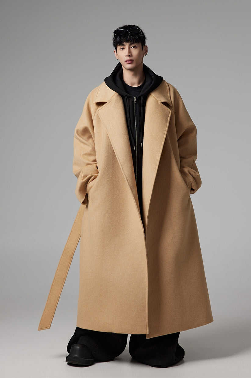 Oversize Wool Robe Coat WN13306 – WONDER NOAH