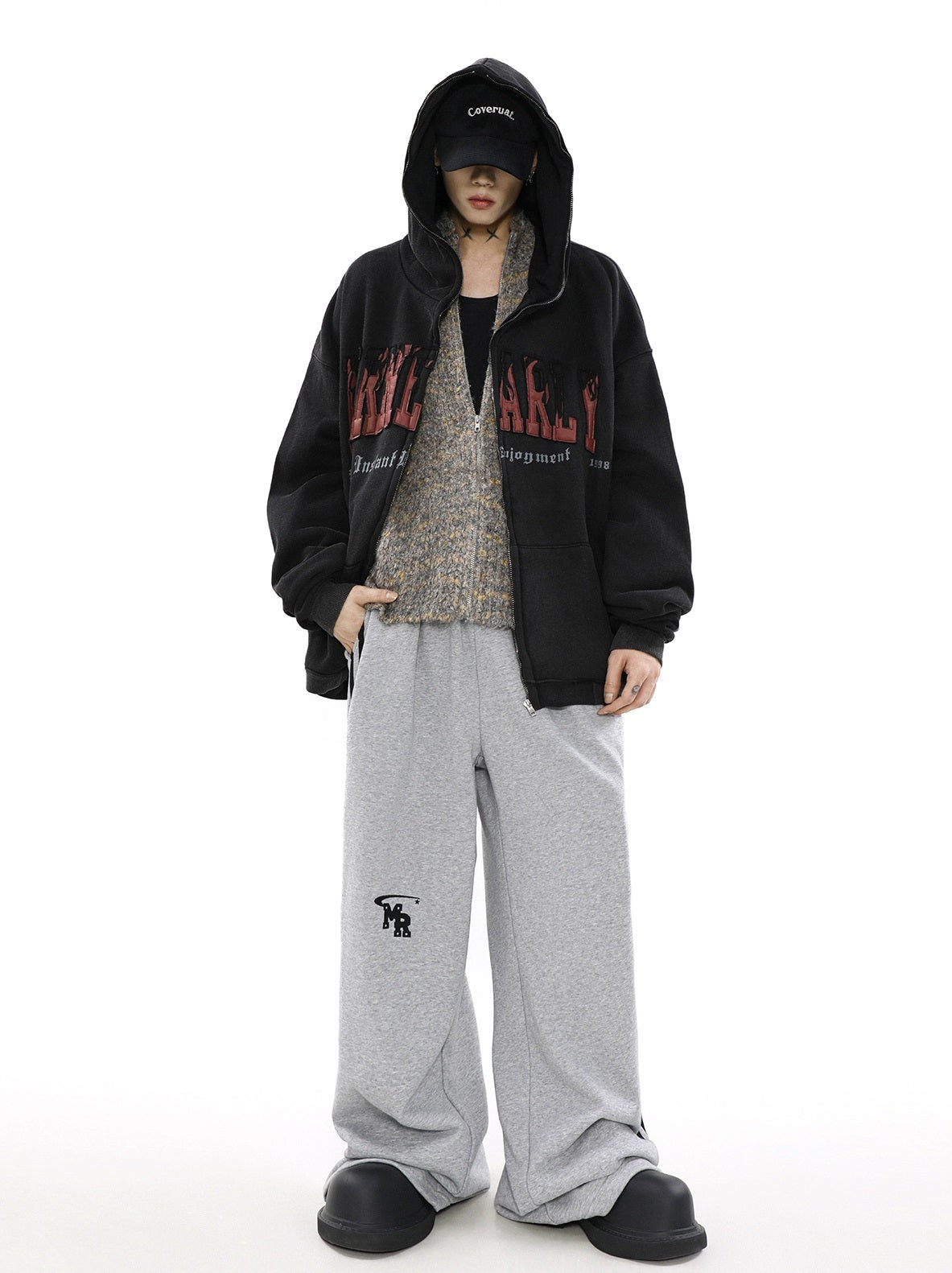 Oversize Brushed Lining Zipper Hoodie WN3038 – WONDER NOAH