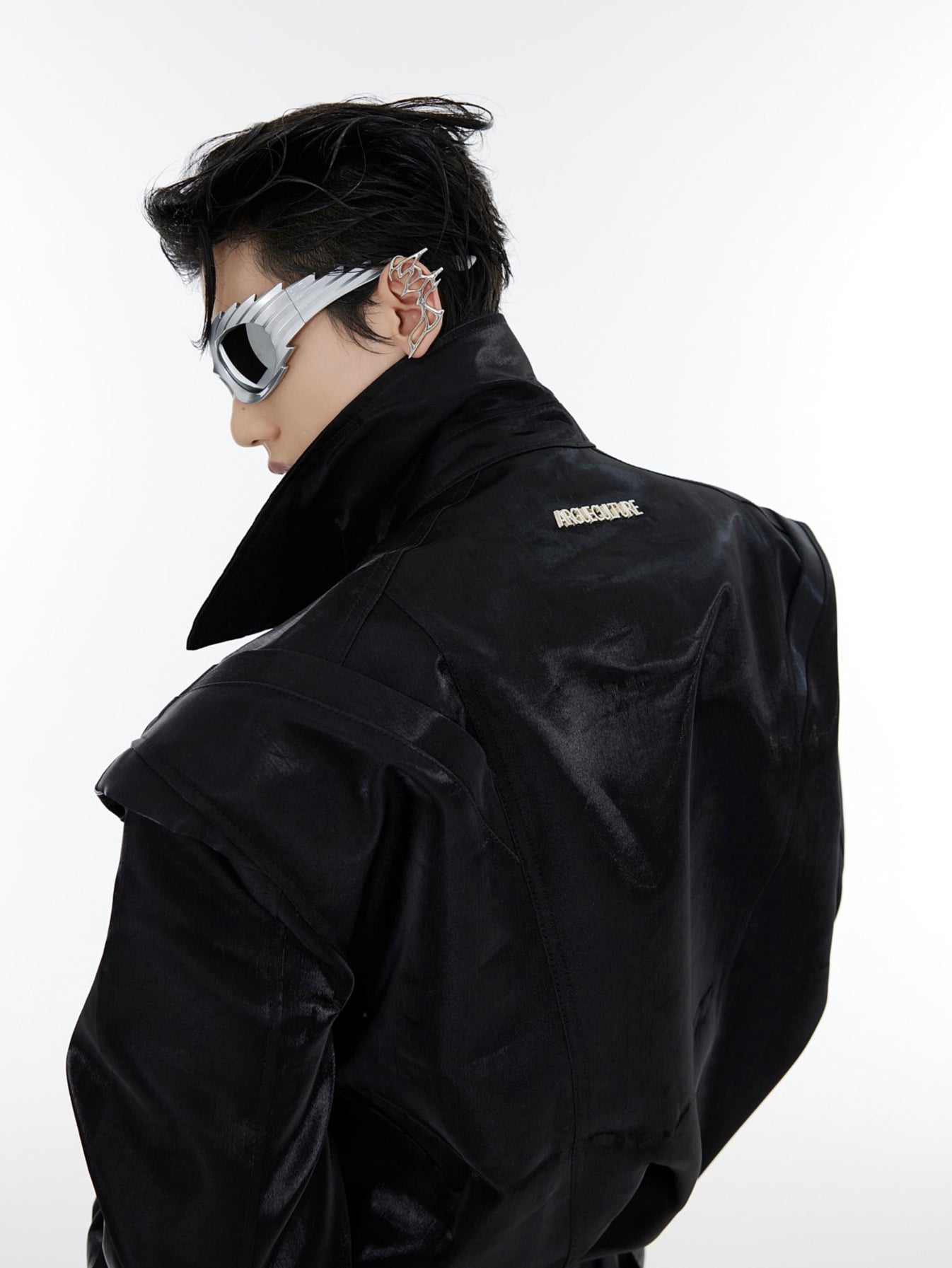 Oversize Shoulder-pads PU Leather Jacket WN2019 – WONDER NOAH