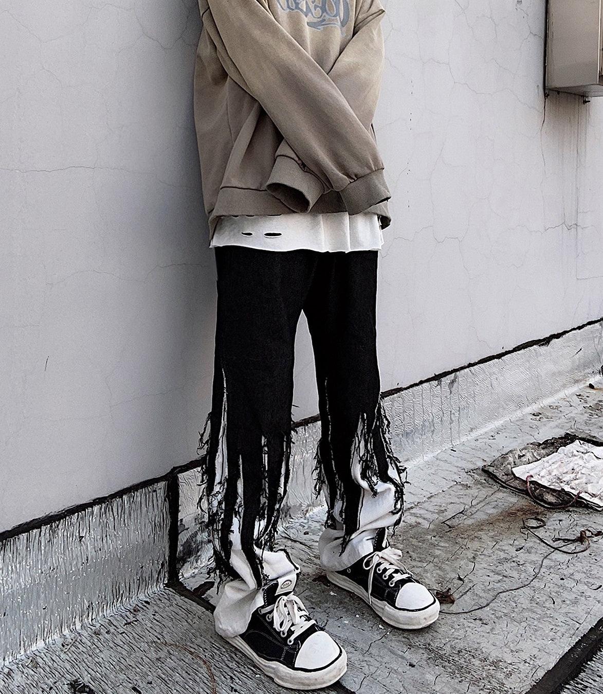 Raw-edge Denim Jeans WN2150 – WONDER NOAH